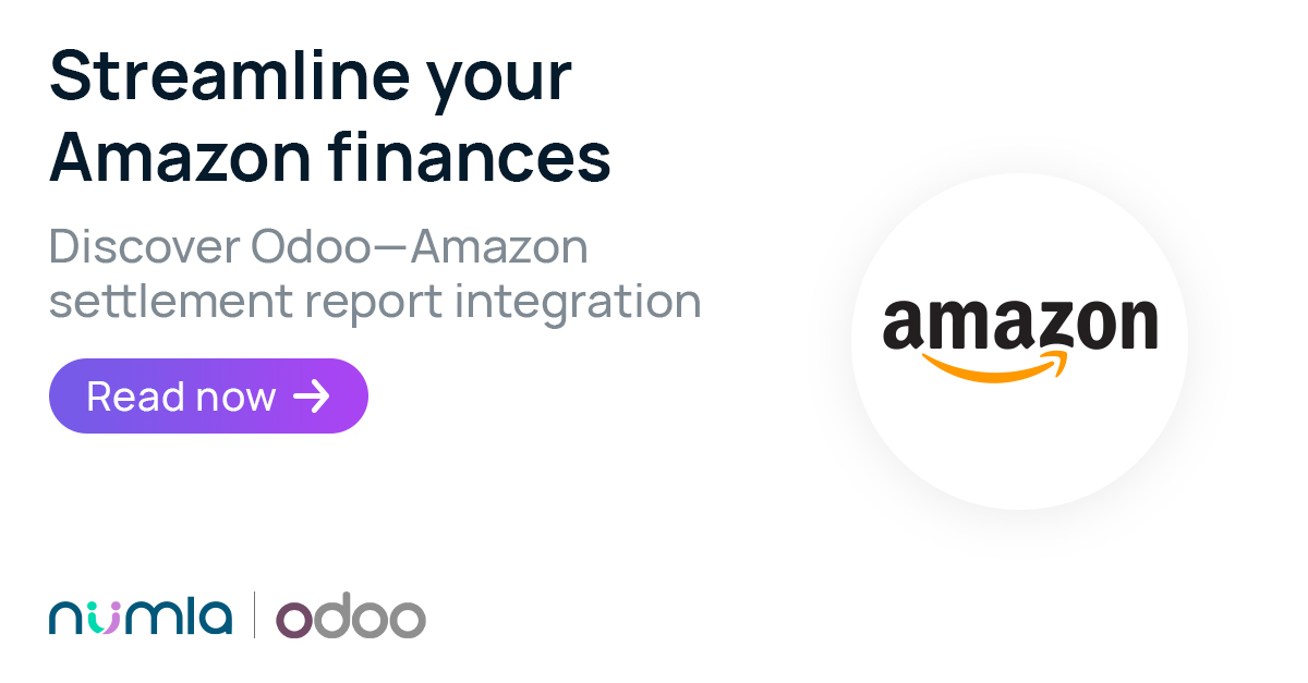 Odoo—Amazon Settlement Report Integration | Numla